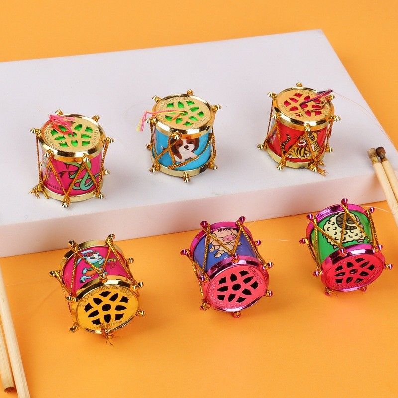 Wenbo Kids Mini Cartoon Toad Drum Toy With Colorful Design Happy Hand ...