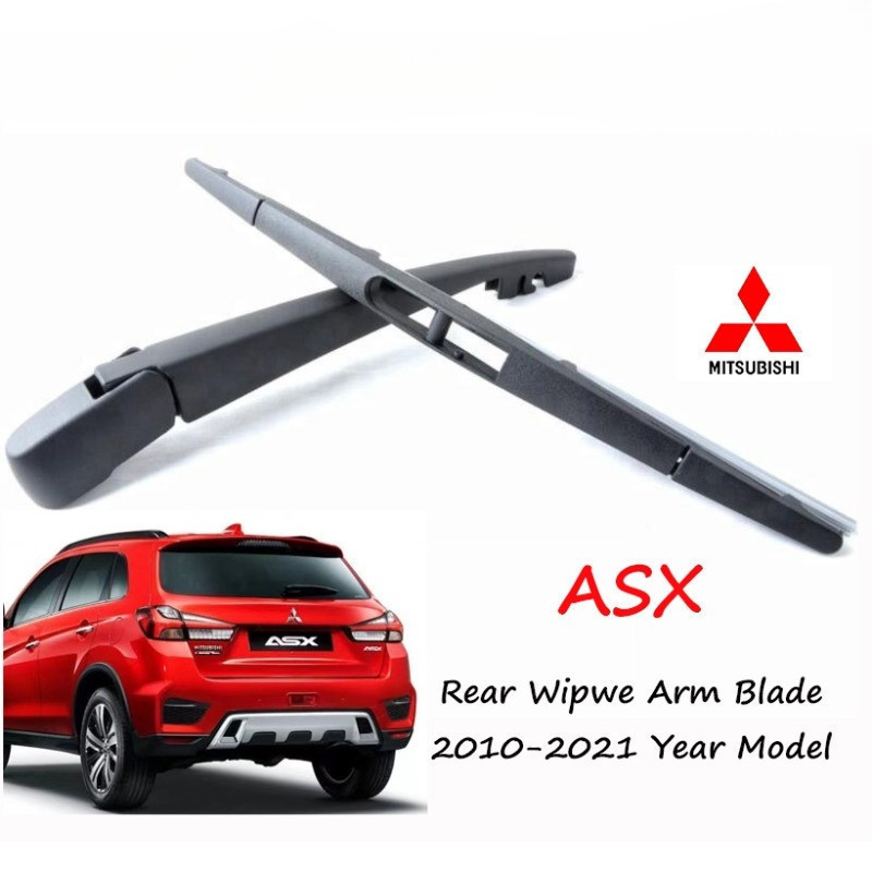 Mitsubishi ASX Rear Wiper arm wiper () Assembly Set for 2010 to 2021 ...