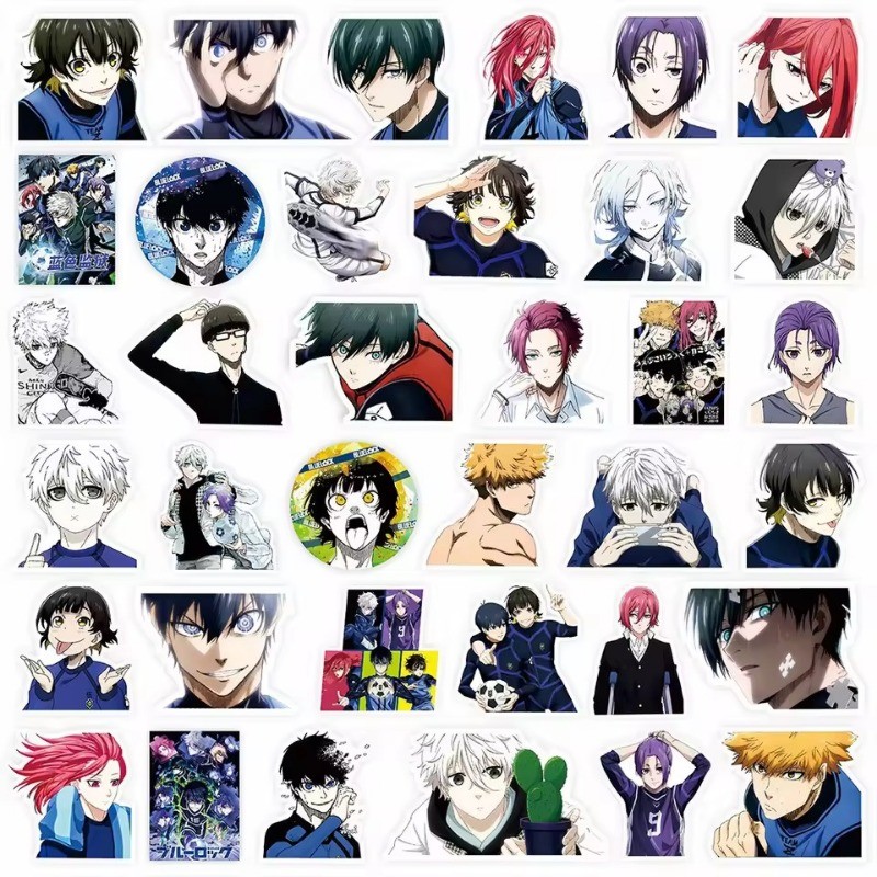 80Pcs Cool Nagi Bachira Blue Lock Isagi Chigiri Anime Sticker ...