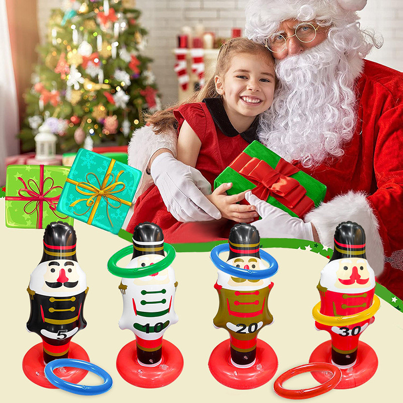 Christmas Inflatable Toys PVC Antlers Inflatable Ferrules Cartoon ...