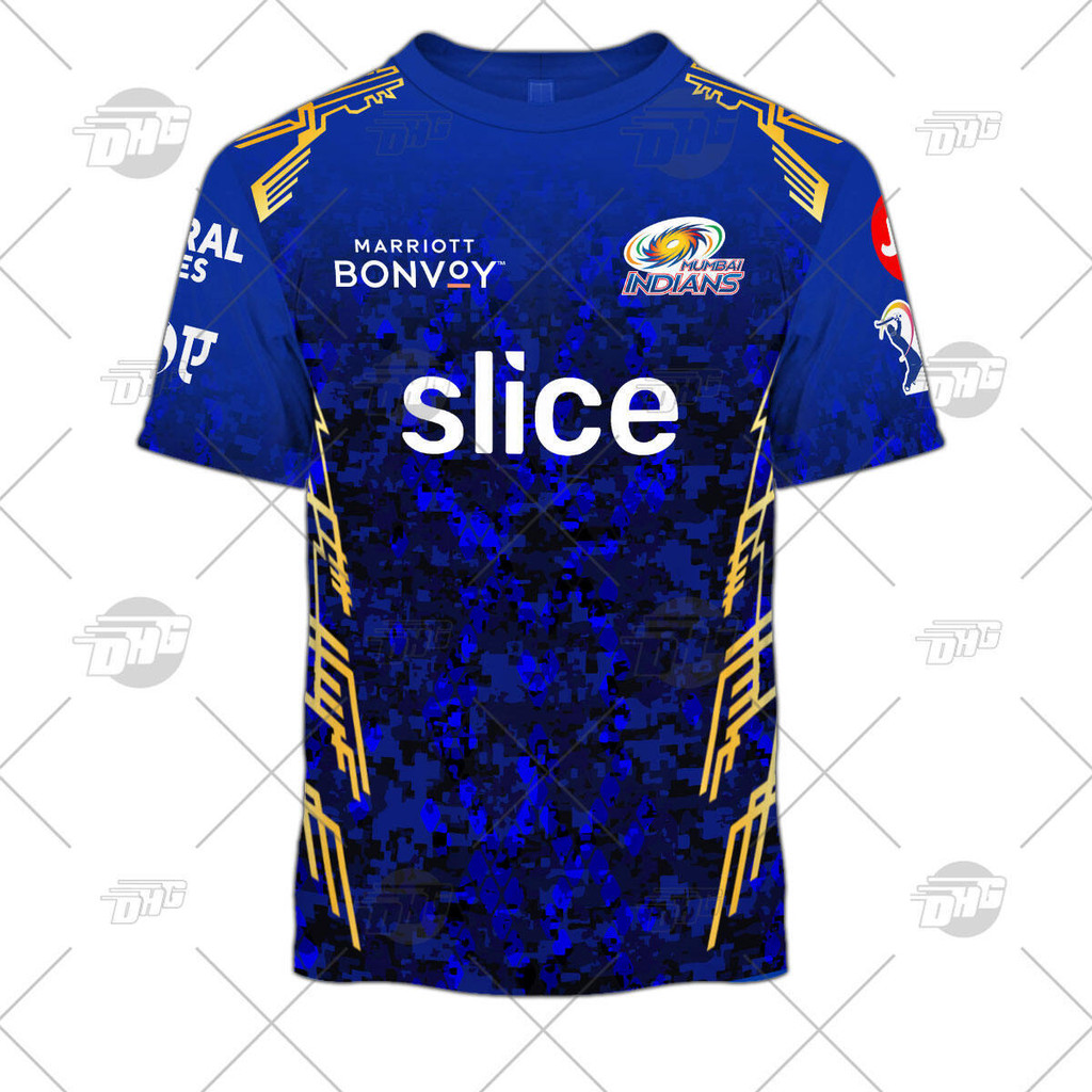 T SHIRT- GOOD EDITION Personalised IPL Mumbai Indians T20 Cricket India ...