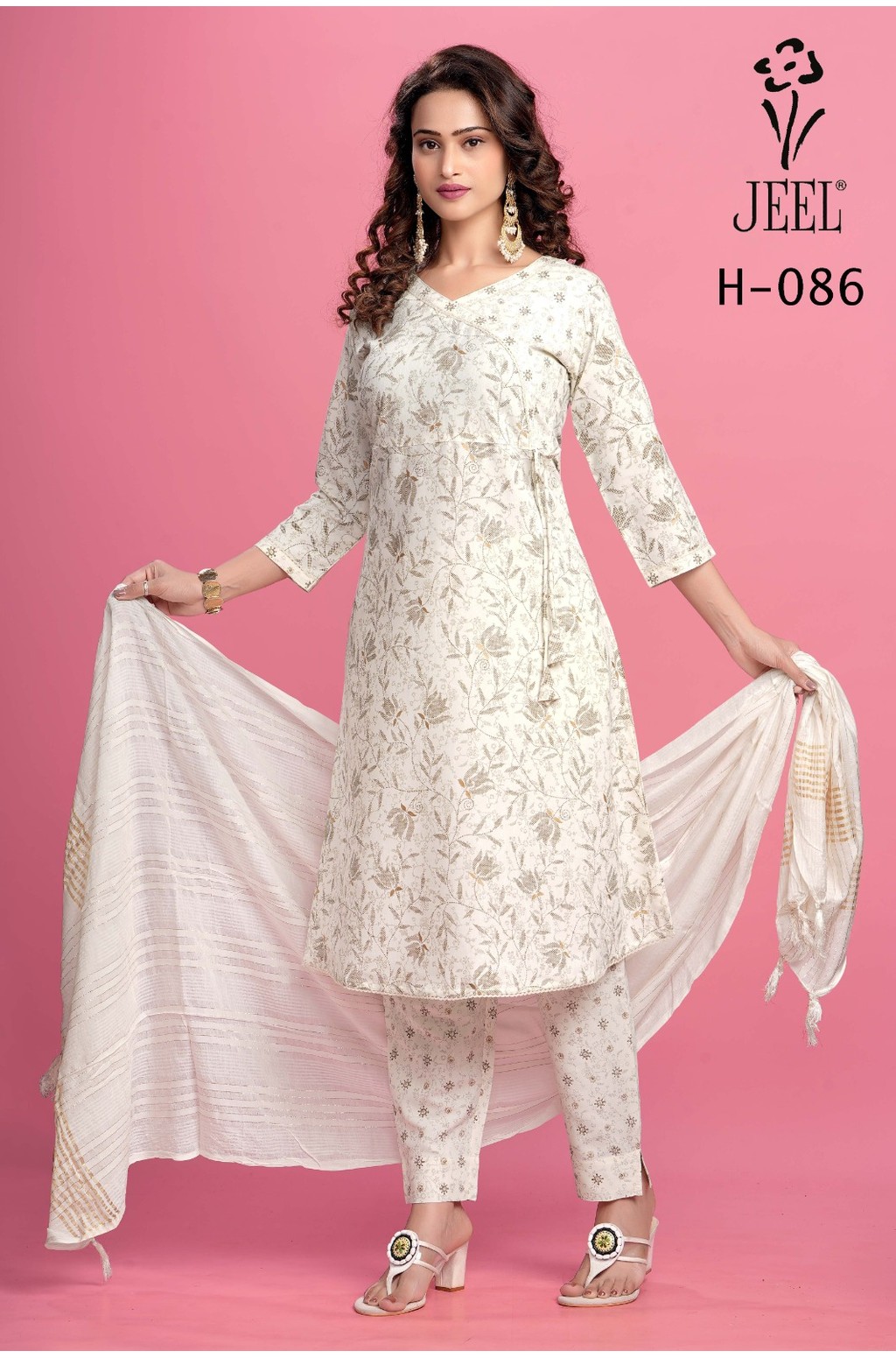 JEEL Punjabi Suits with Straight Cut Pants for Traditional and Casual ...