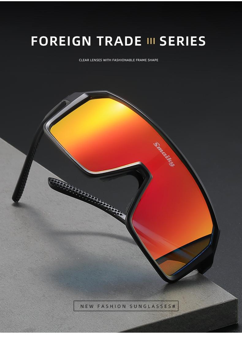 AIELBRO UV400 Cycling Shades for Bike Sunglasses Glasses for Motorcycle ...