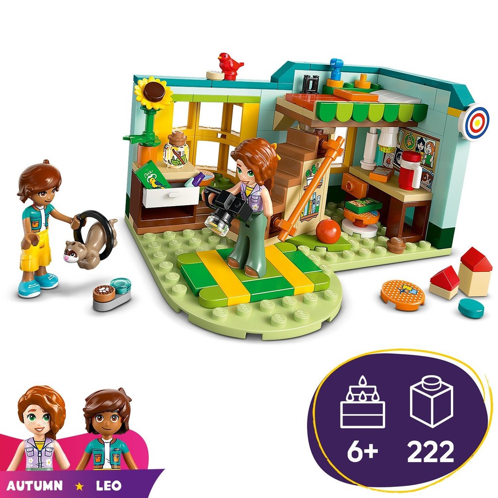 LEGO 42646 LEGO Friends Autumn’s Room Building Toy Set (222 Pieces ...