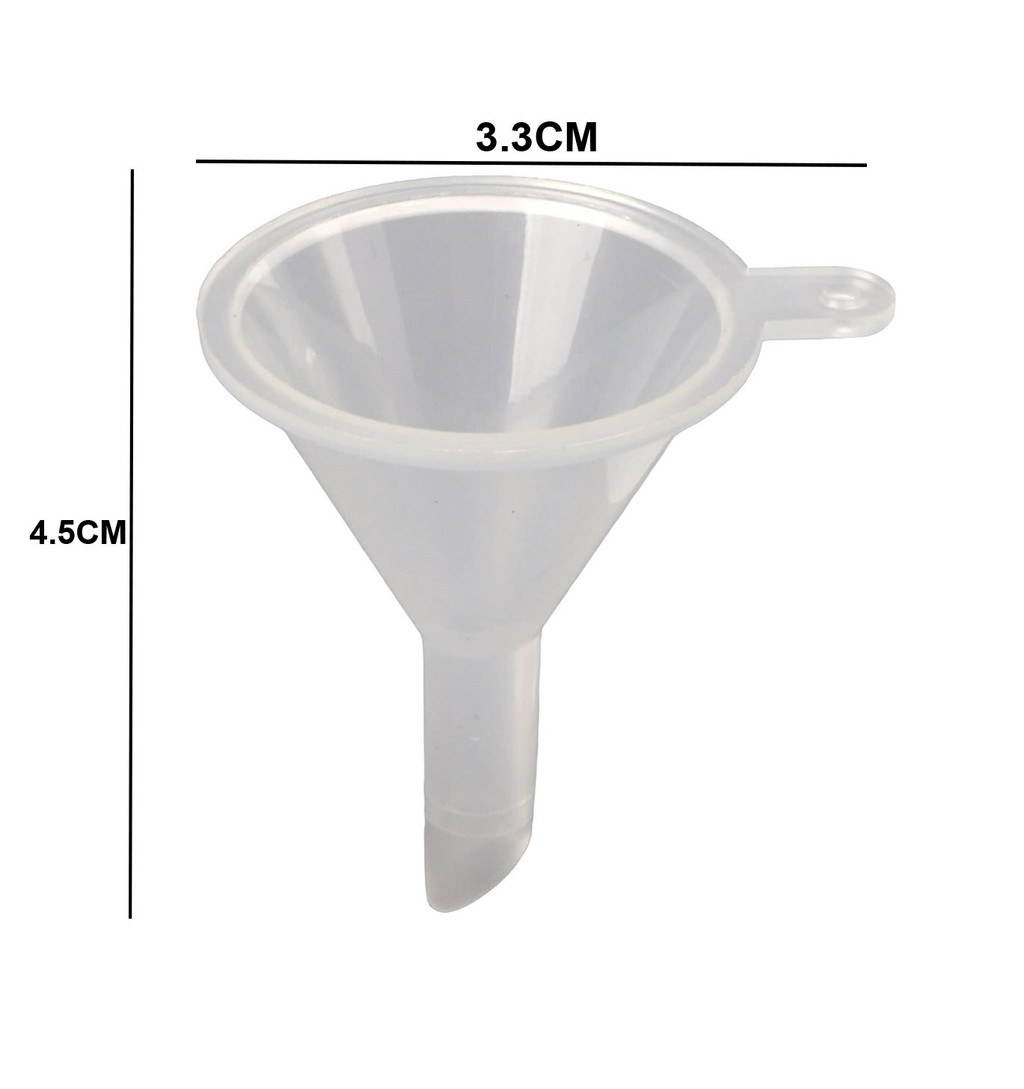 Mini Funnel Mini Transparent Plastic Funnel For Perfume Liquid ...