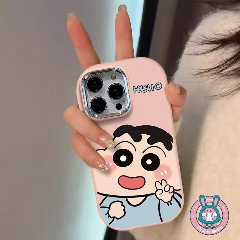 Cute Crayon Shin-chan Casing For Vivo iQOO Z9 Turbo Z9X Z8X Z7X Z7i Z8 ...