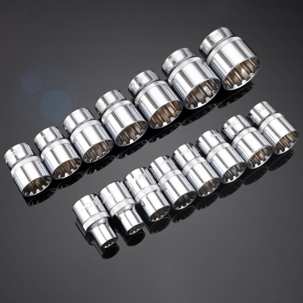 [Super] 12 Point Mirror Short Socket Head 3/8inch Drive Torx Bit ...