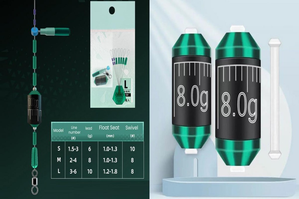 Portable Fishing Rig Travel-friendly Fishing Rig Fishing Rig Kit for ...