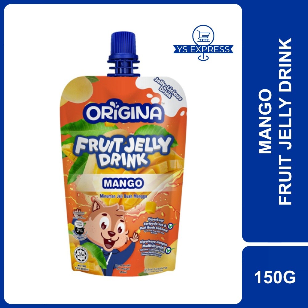ORIGINA Mango Fruit Jelly Drink 150G - Minuman Jeli Buah Mangga | Shopee Malaysia