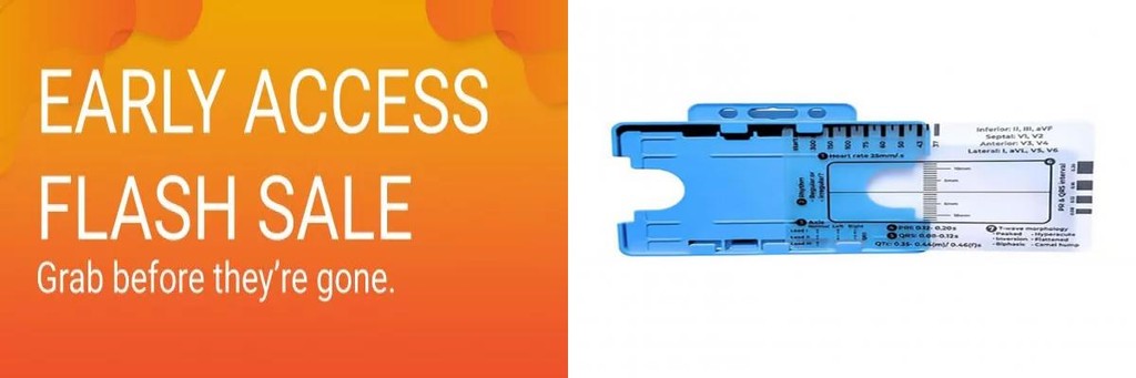 canaan| Ekg Interpretation Tool Ekg Interval Measurement Card ...