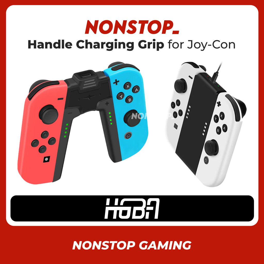 HGBA Nintendo Switch OLED v1v2 Joy-Con Controller Handle Holder ...