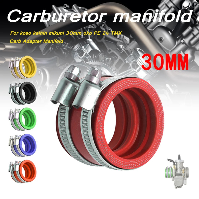 motorcycle Carburetor Intake Manifold For koso keihin mikuni 30mm oko ...