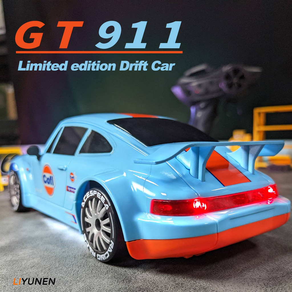 1/20 Porsche 993 Wide Body 4WD RC Drift Racing Car Toy Remote Control ...