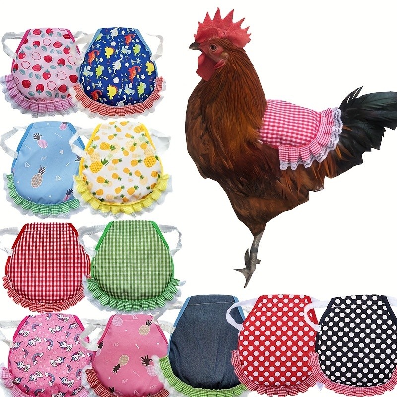 Poultry Protector Chicken Saddle - Protects Hens From Feather Loss And ...