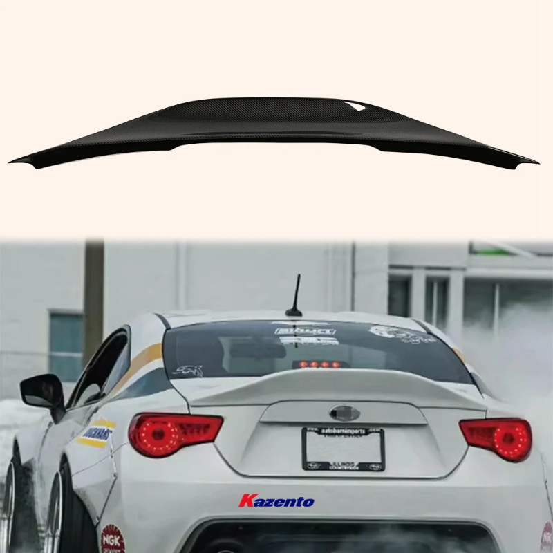 For Toyota GT86 13-20 BRZ LEG Style Carbon Fiber Rear Trunk Bumper ...