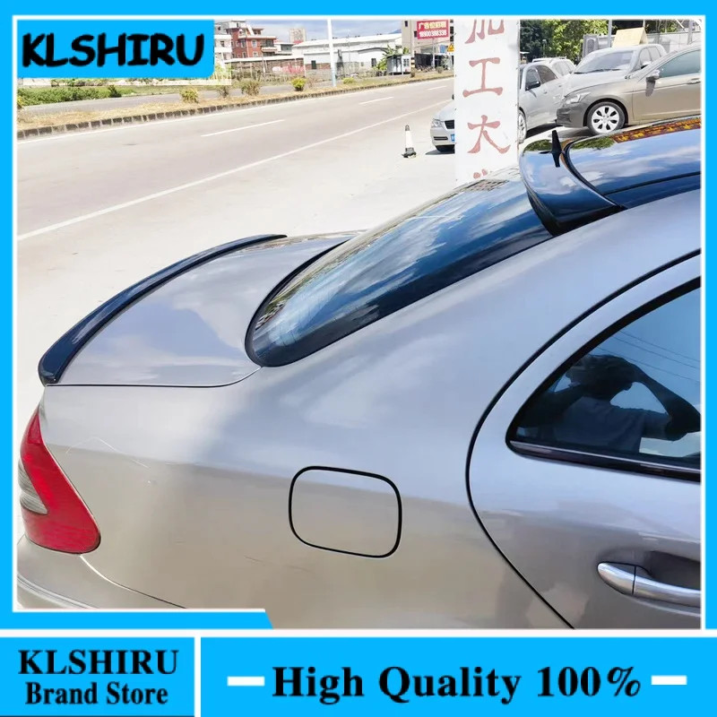 Use For Benz E class W211 Sedan 2003-2009 Year Roof Spoiler ABS Plastic ...