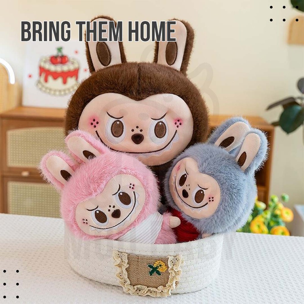 ⭐Moo Baby Labubu Besar Murah Bantal Peluk Labubu Doll Toy Labubu Pillow ...