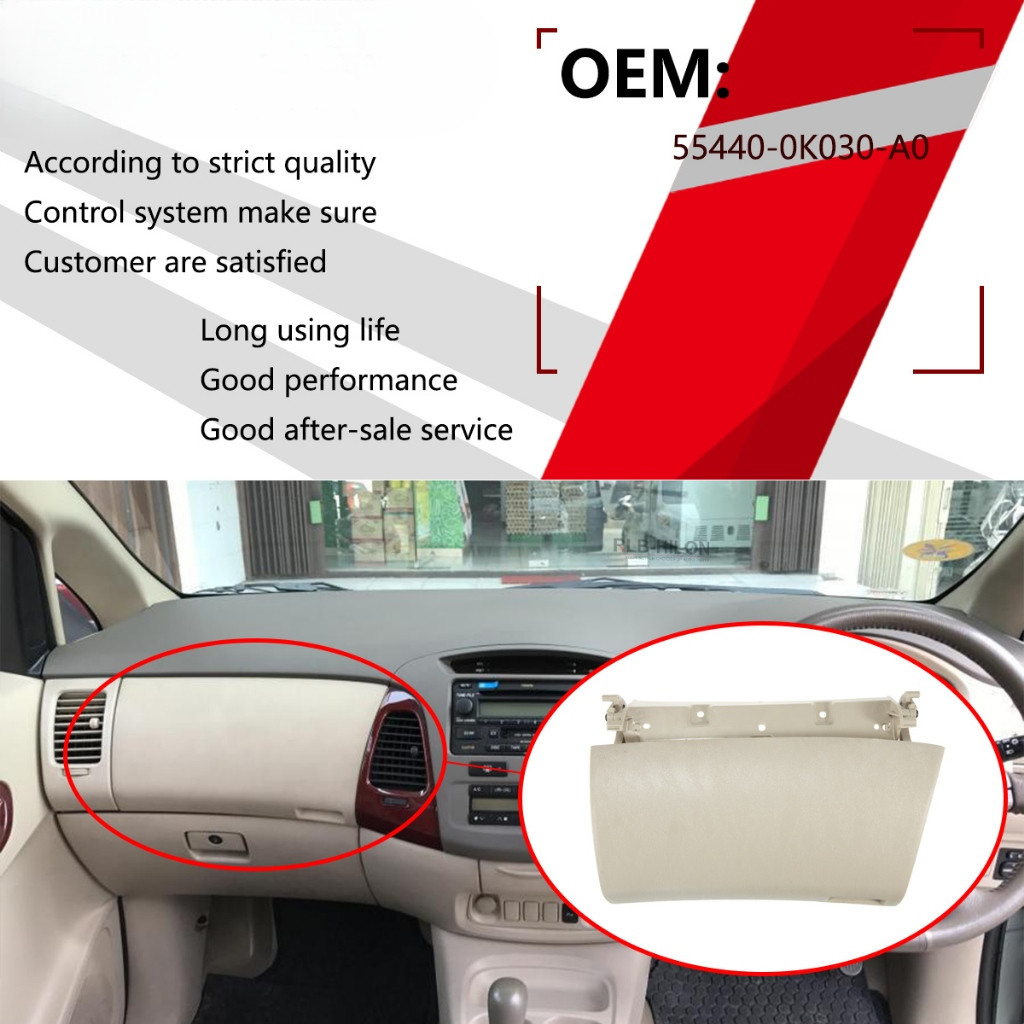 RLB-HILON Toyota Innova 2004-2015 model KUN40 dashboard top drawer ...
