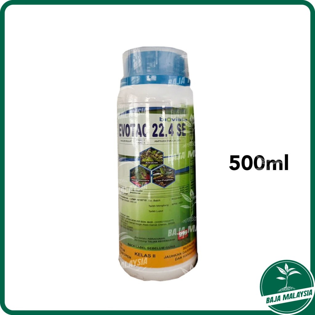 BIOVISTA EVOTAC 22.4 SE 500MLFungiscide Racun Kulat Benzimidazole ...