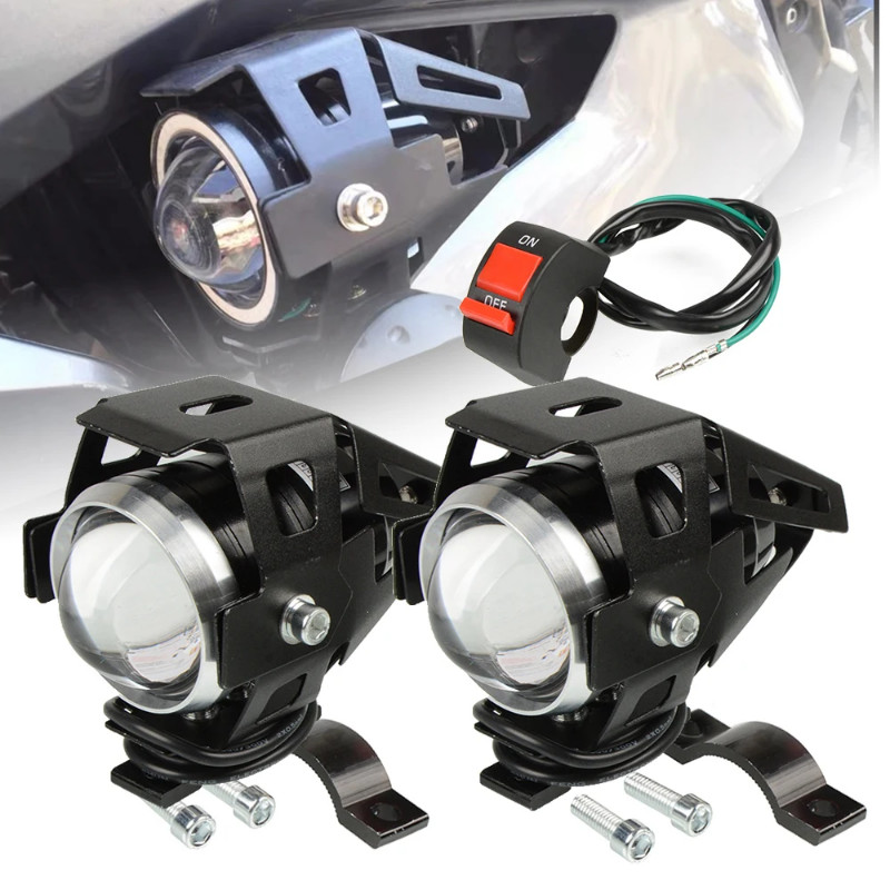 Motorcycle U5 Bicycles LED Headlight Chip Motor Driving Spotlight FOR ...