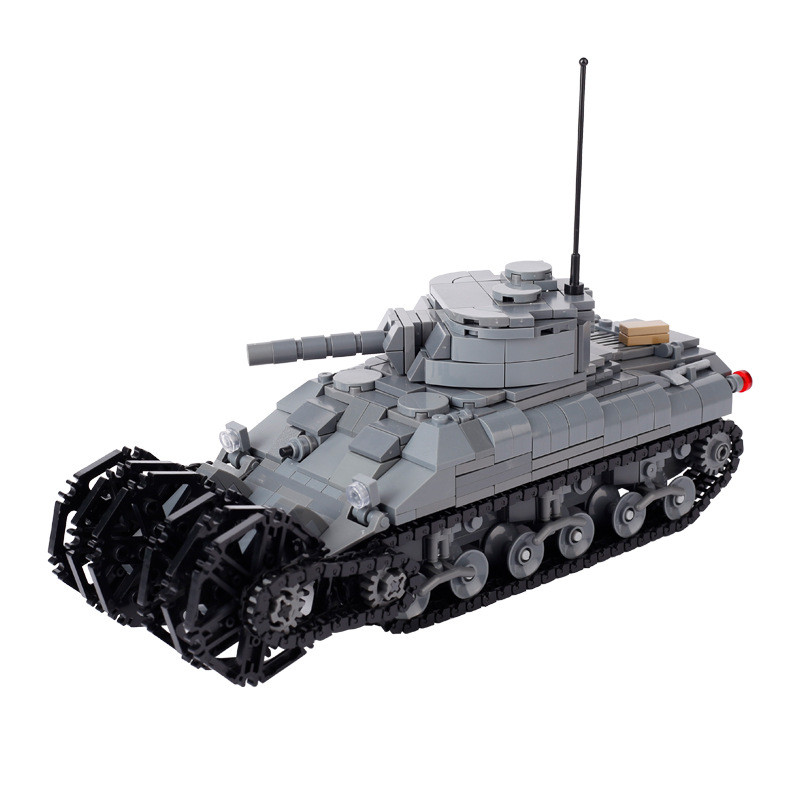 MOC military building blocks World War II US Army Sherman minesweeper ...