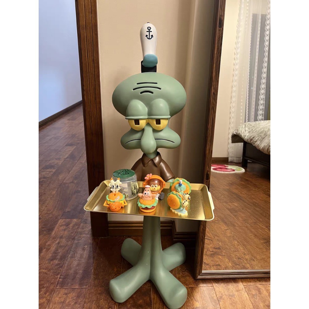 Squidward Snack Tray, Cute Resin Desk Organizer for Office Home Party ...
