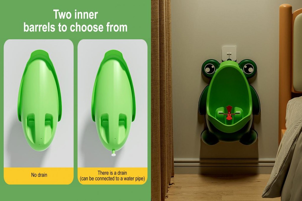 wanpanyu Frog Design Children Toilet Seat Frog Design Potty Training ...