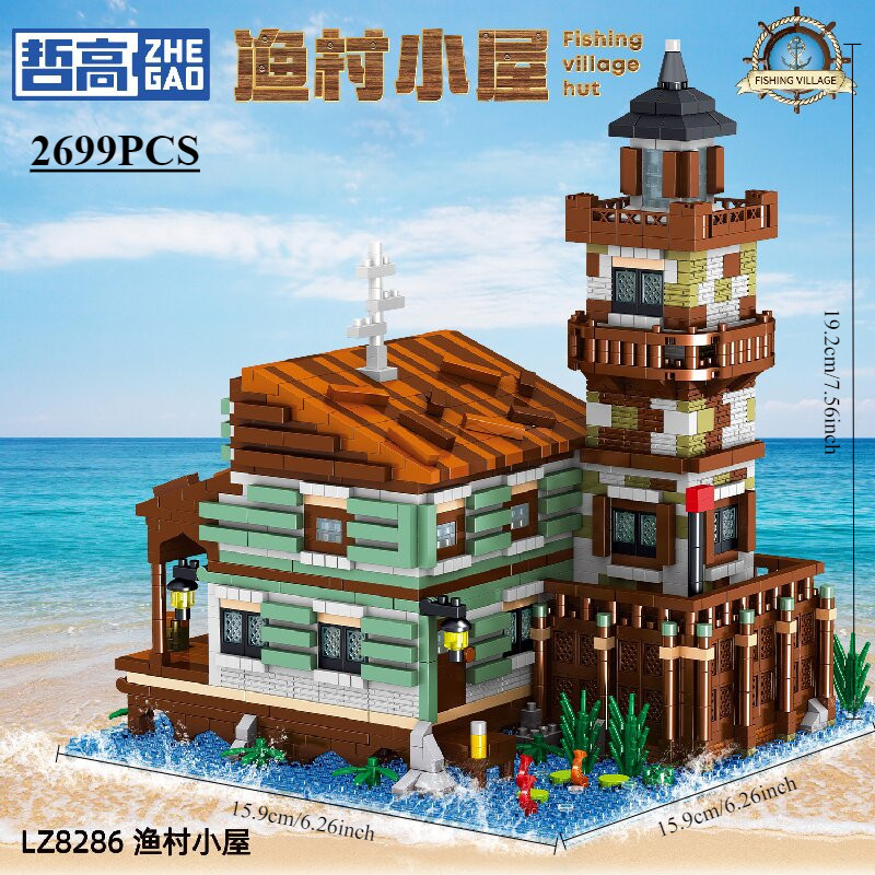 LEZI Mini Blocks Royal Garden Architecture Castle Palace Building ...