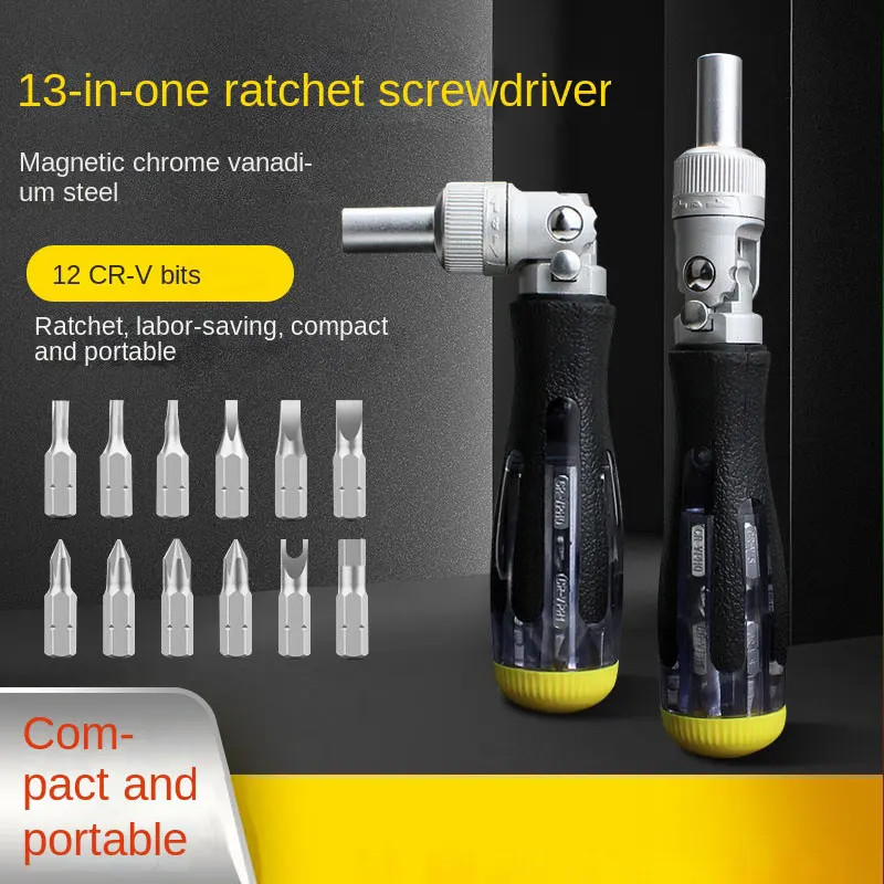 Multifunction 13 In 1 Magnetic Pivoting Screwdriver Set Driver Set Hand ...