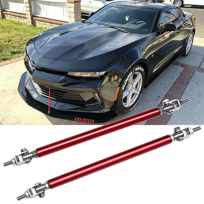 LAICY For Chevy Camaro Adjustable 15cm Racing Car Front Rear Bumper Lip ...