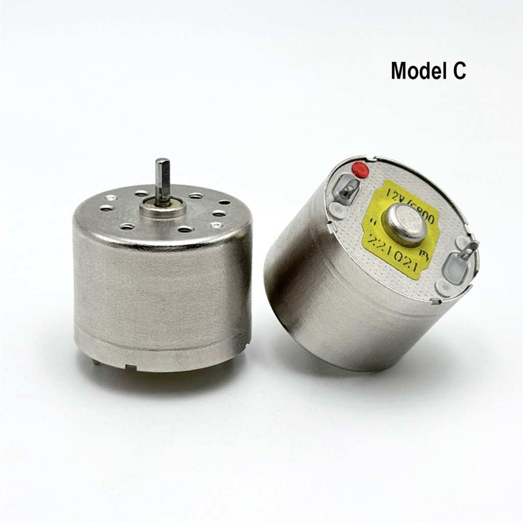 Micro Small 310 Motor DC 12V 9000RPM Micro Mini 24mm Round Spindle ...