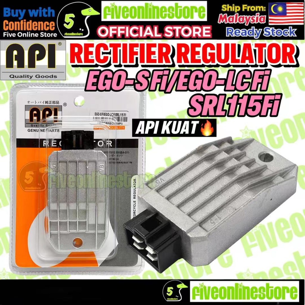EGO-S Fi Rectifier & Regulator Katab Lampu EGO S Fi EGO-LC Fi SRL115 Fi ...