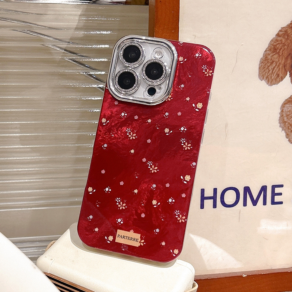 Stereoscopic Bowknot With Glitter Lens Film Acrylic Phone Case For ...