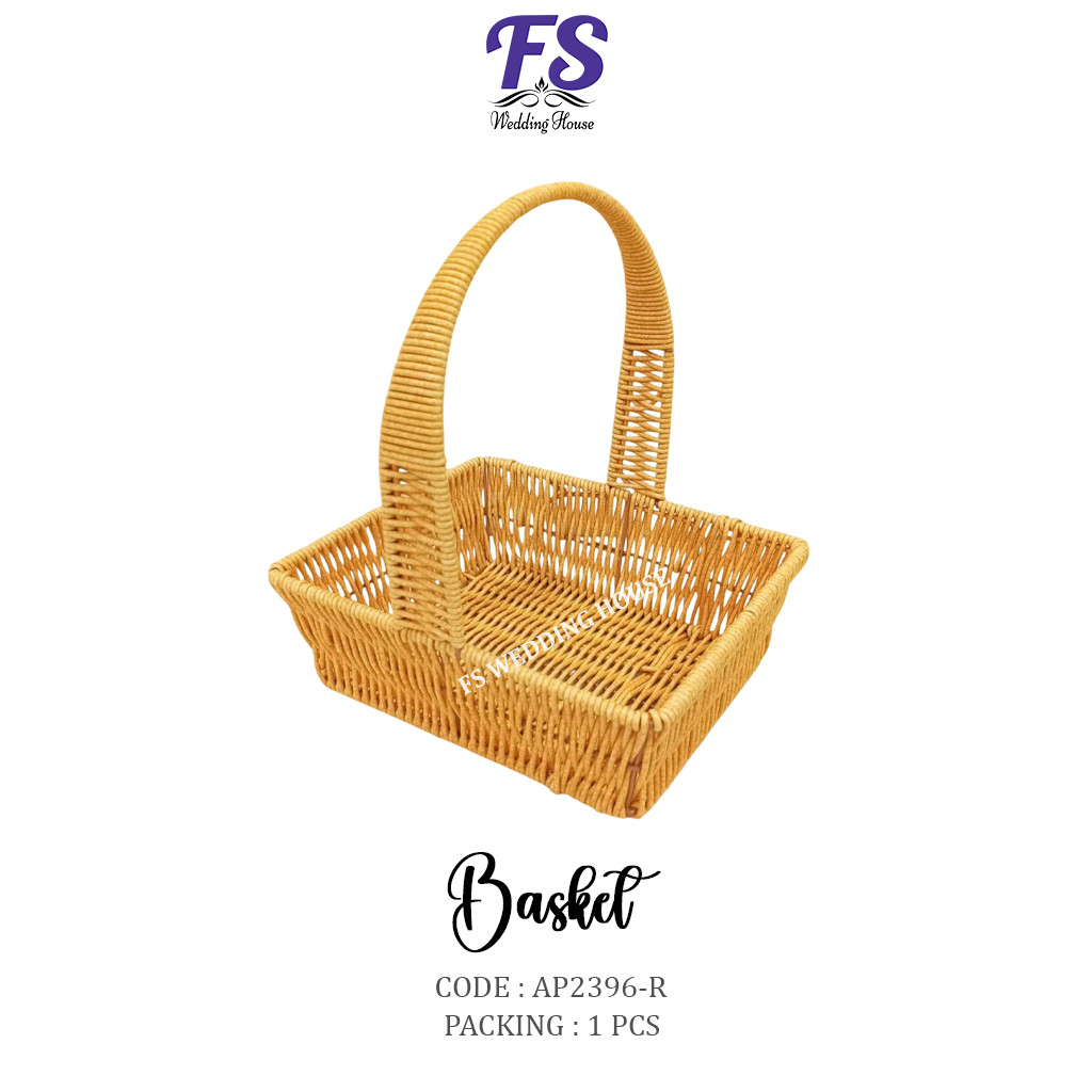 S/M/L HIGH QUALITY RATTAN BASKET/BAKUL BUNGA/RAGUL HANTARAN/FLOWER ...