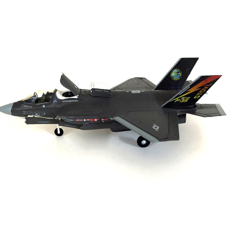 US Air Force F-35 Lightning-B Fighter Model 1:72 Scale Aircraft Model ...