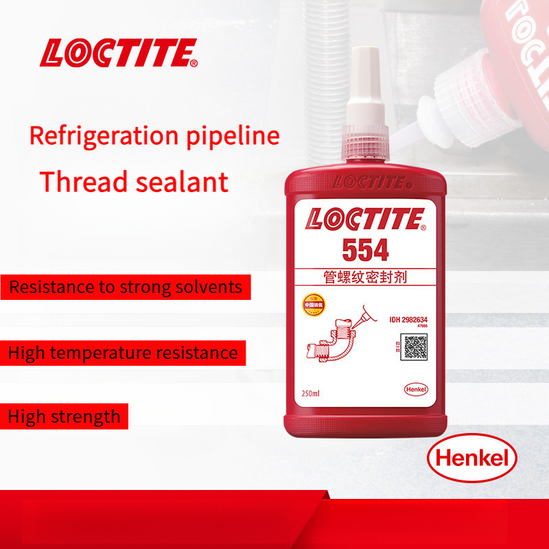 250ml LOCTITE Pipe Sealant 554 Fine Thread Hydraulic And Pneumatic Pipe ...