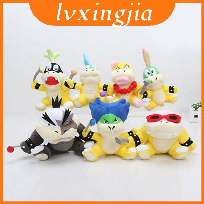Adorable Koopalings Super Mario Bros 7" Koopa Plush Toy Ideal Kids Usa ...