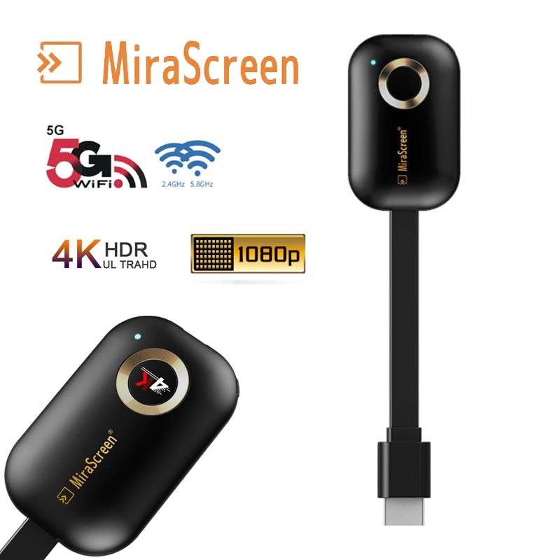 in stock Mirascreen TV stick Car Home mirror screen wifi display 5G 2 ...