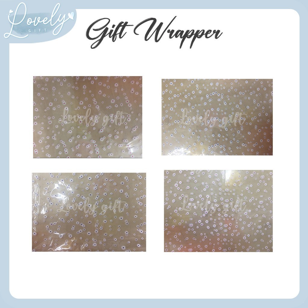 Hamper Wrapping Plastic/ Wrapping Paper Gift Wrap Wrapper Plastic ...