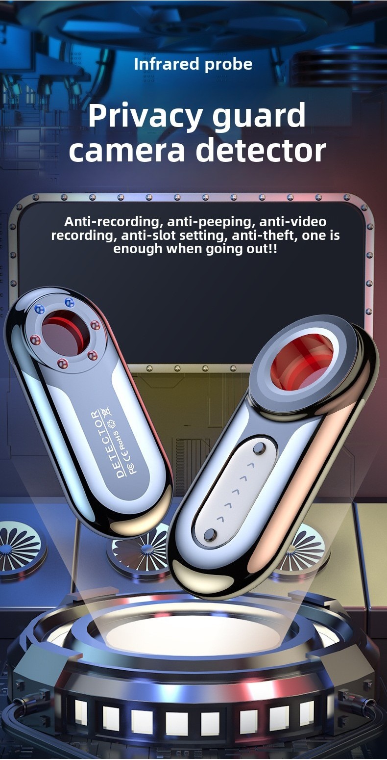 AK470 Hidden Camera Detector Device Anti Spy Hidden Camera Spy Bathroom ...