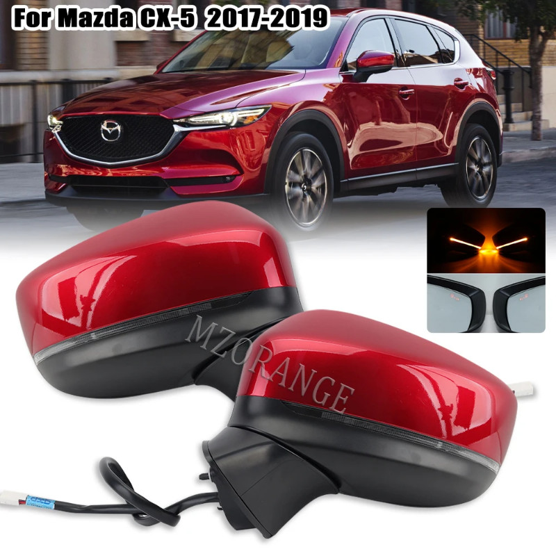 Car Rearview Side Mirror Assy For MAZDA CX5 CX-5 2017-2020 With ...