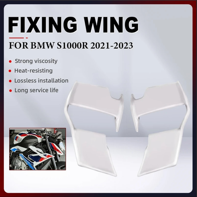 Motorcycle Fairing Fixed Wing Spoiler For BMW S1000R M1000R S1000R ...