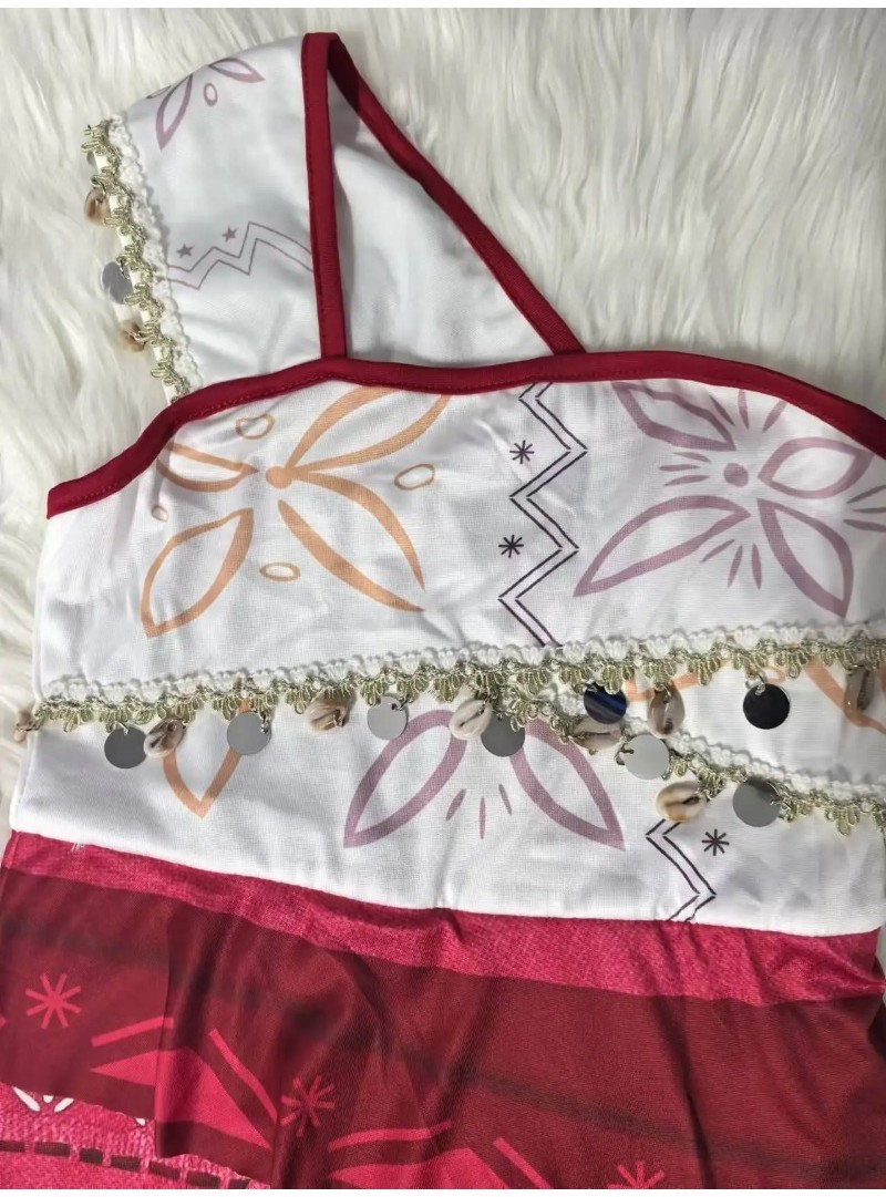New Movie Moana 2 Girl Dress Halloween Party Costume Princess Fancy ...