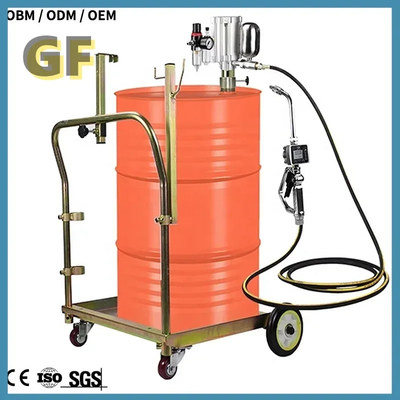 50 gallon High Pressure Air Operated Pneumatic oil transfer pump oil ...
