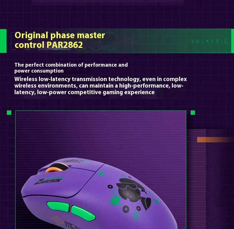 Original VALKYRIE VK M2 Pro Wireless Mouse 8KHz With Charging Dock ...