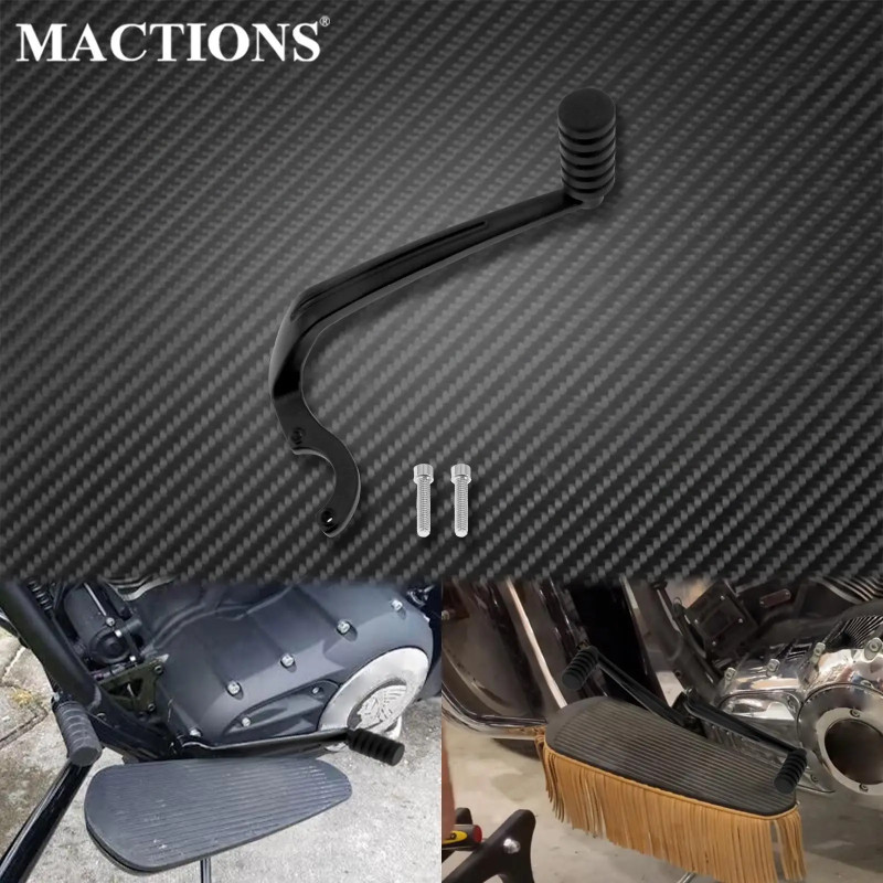 Motorcycle Heel Gear Shifter Lever With Peg Matte Black For Indian ...