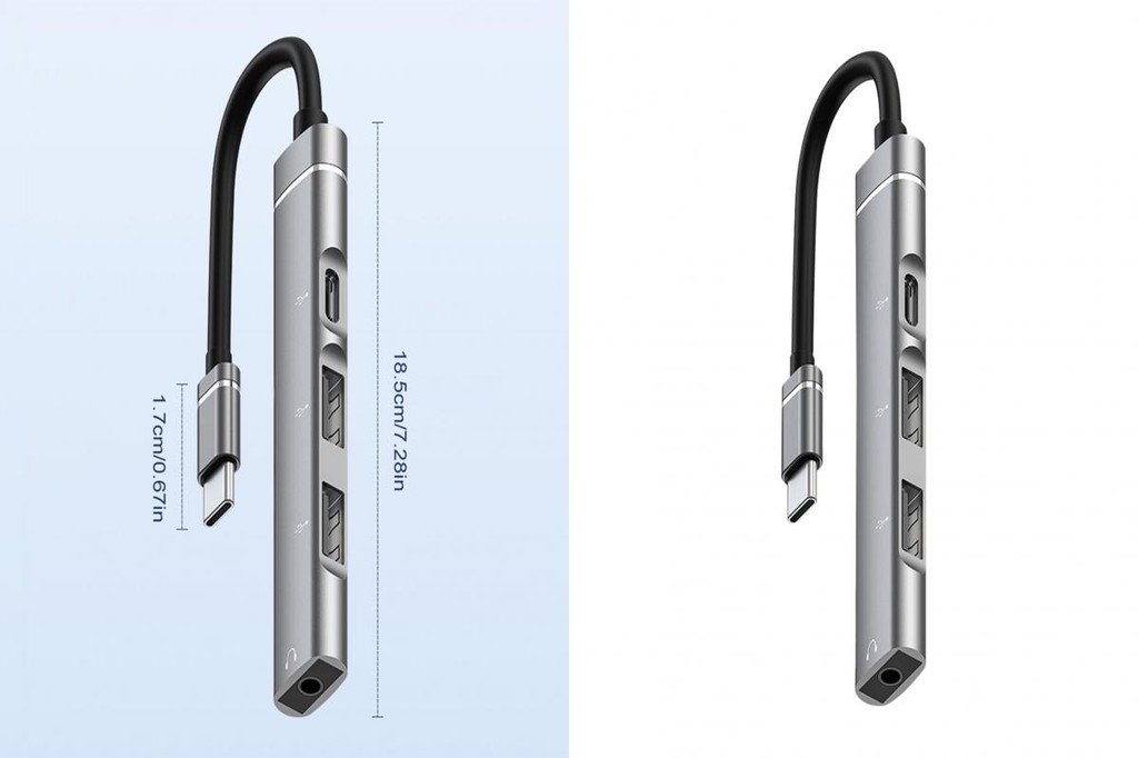 SL Convenient Plug-in Hub Usb Docking Station Usb C Hub 3 Port Pd Fast ...