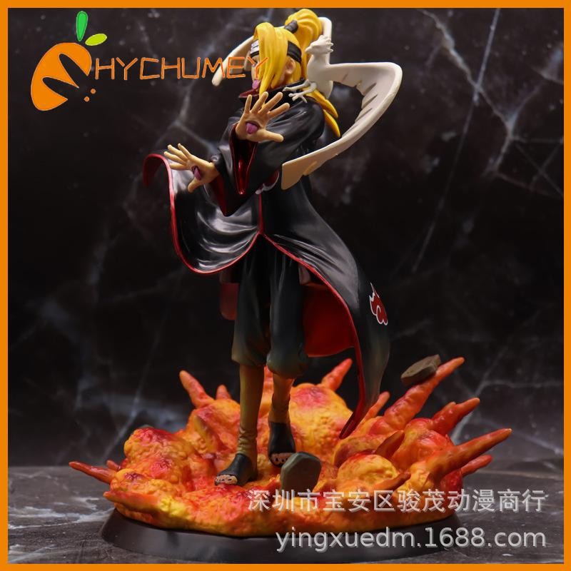 Naruto Anime Exquisite Deidara Gk Action Figure Beautifully Crafted Pvc ...