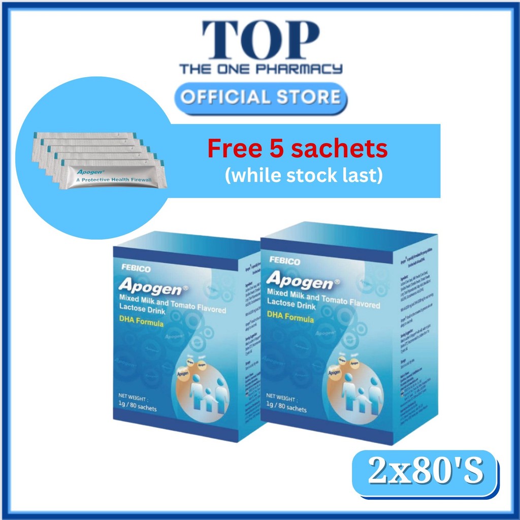 [Twin pack] Apogen Children Granules [Free 5 sachets] | Shopee Malaysia