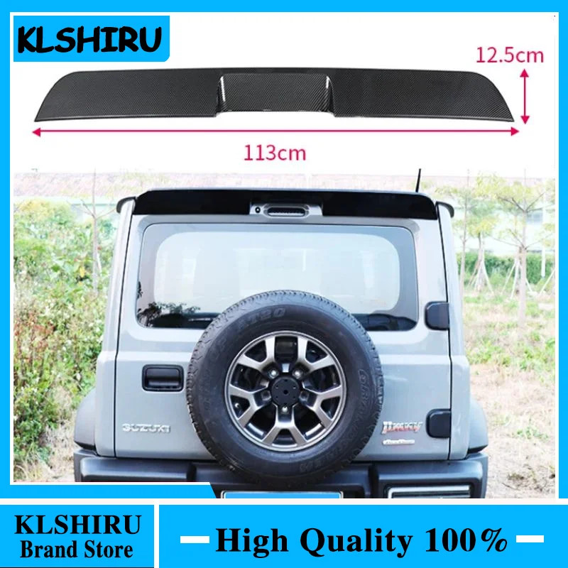 Rear Roof Spoiler For Suzuki Jimny JB64 JB74 2019 2020 2021 2022 High Quality ABS Rear Wing ...